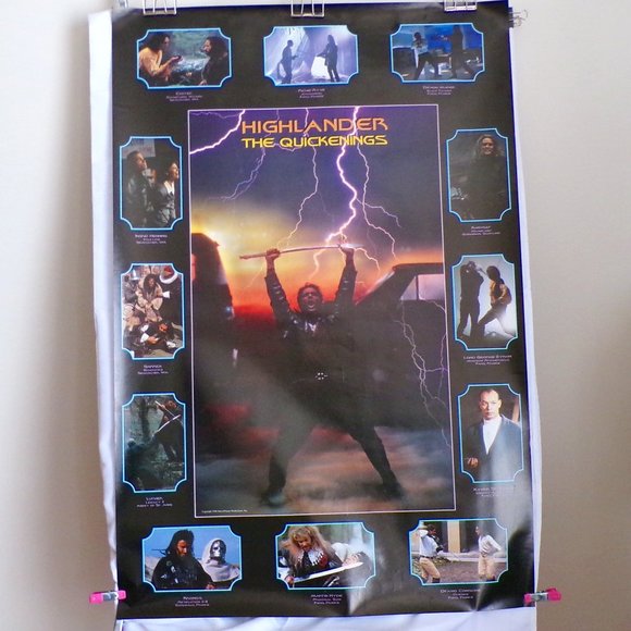 Davis/Panzer | Wall Decor | Highlander The Series Quickening Poster 24 ...